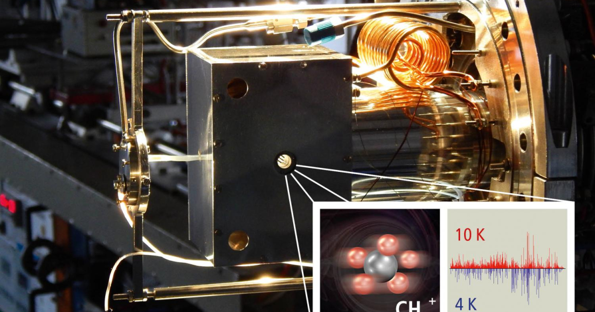 Впервые получен и проанализирован спектр иона CH5+