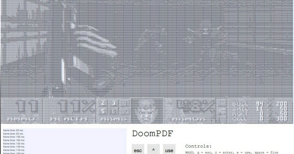 DOOM запустили на PDF. Автора вдохновил тетрис внутри PDF